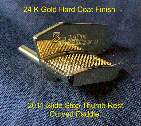 Slide Stop Thumb Rest for 2011 with Agressive Stippling from Zadik ...