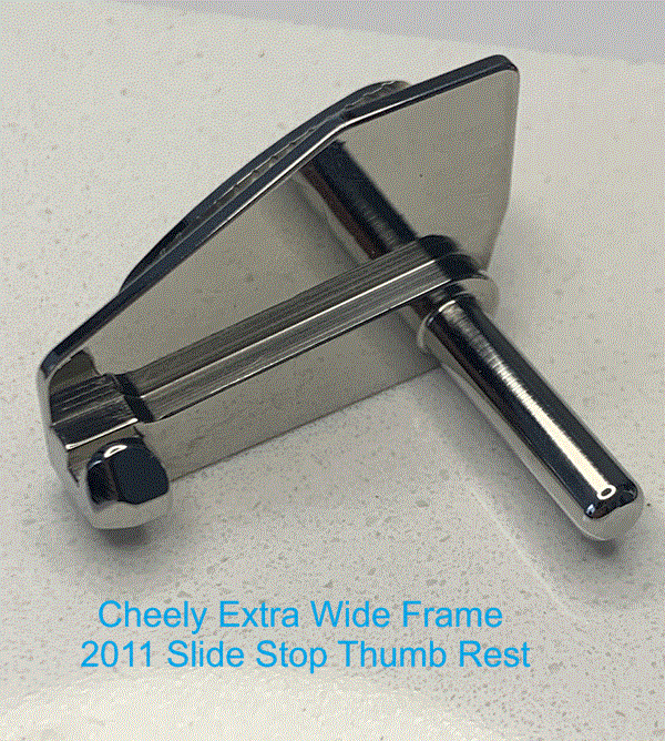 Slide Stop Thumb Rest for 2011 with Agressive Stippling from Zadik ...