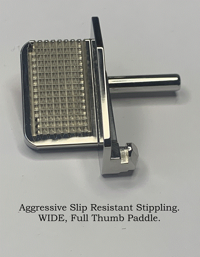 2011 Slide Stop Thumb Rest Wide Frame from Zadik Precision.