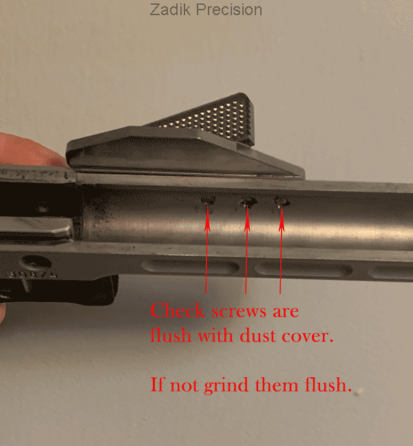 Mounting themb rests